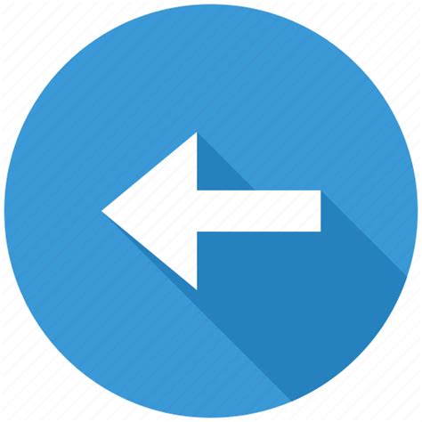 Arrow Back Direction Left Move Navigation Icon