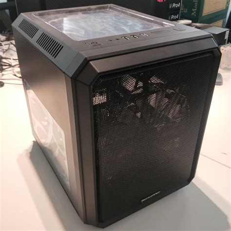 Tecware Quad Mini Cube Referbished ITX MATX Case RE041 Computers Tech Parts Accessories