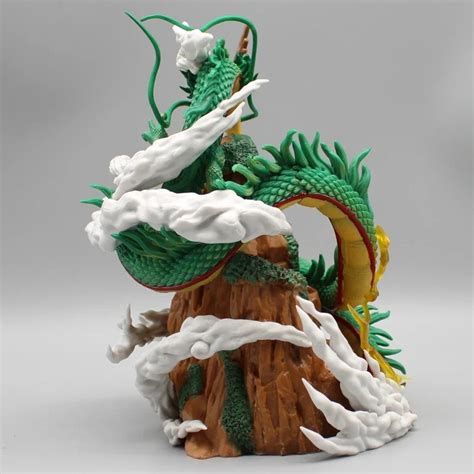Estátua Colecionável Shenlong Montanha Shenron Dragon Ball Z 20cm