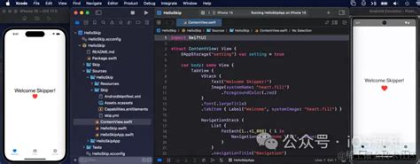 如何用 Swiftui 开发安卓应用？这里每天分享一个 Ios 的新知识，快来关注我吧 前言 现在跨平台的语言框架非常 掘金