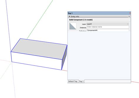 Entity Info Box Not Showing All Info Pro Sketchup Community