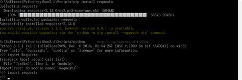 python笔记2 python 中安装package注意事项