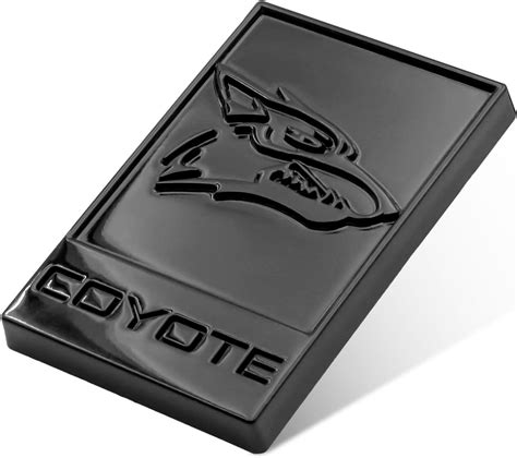 2pcs 50l Coyote V8 Emblems 3d Engine Trunk Badge Decals