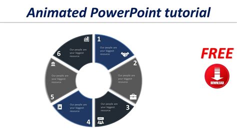 03 6 Steps Infographic Powerpoint I Powerpoint Animation Tutorial I