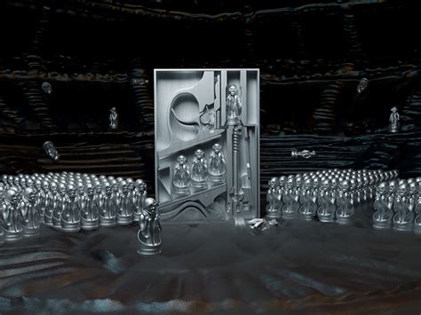 H R Giger Birth Machine Behance