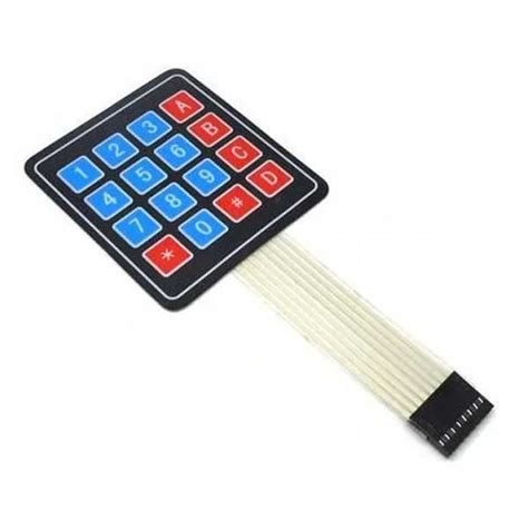 Keypad Matrix Module Membrane Switch X