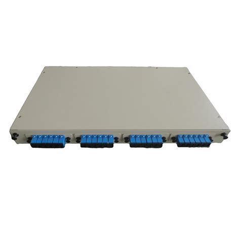 19inch 24 Ports Modular Type Sc Adapter Sliding Patch Panel