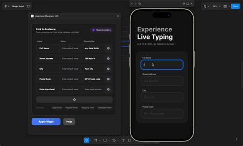 Interactive Input Fields And Form Prototyping With Magicinput Figma