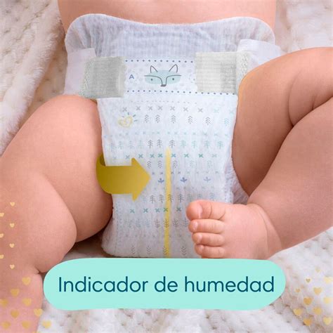 Pañales Deluxe Protection Recien Nacido Pampers Talle Rn 36 Ud 5