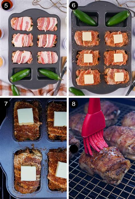 Smoked Bacon Wrapped Chicken Thighs
