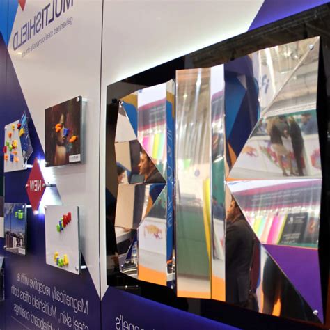 3mm Alupanel Speciality Finishes Acm Pyramid Display Materials