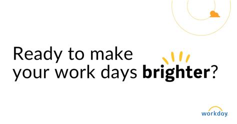 Workday On Linkedin Your Work Days Are Brighter Here