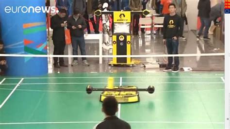 The Robot With A Racket Euronews