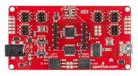 Schematic Symbol For Sparkfun Redbot Mainboard Dev Board The