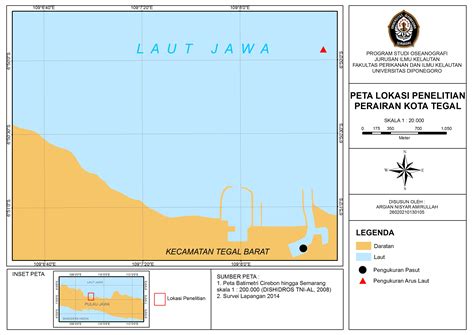 Kajian Pola Arus Laut Dengan Pendekatan Model Hidrodinamika Dua Dimensi