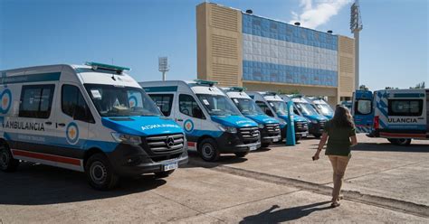 Nación Entregó 18 Ambulancias Nuevas A Mendoza