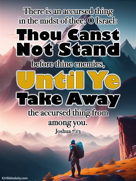 Bible Verses Kjv On X Joshua 713 Kjv Up Sanctify The 50 Off