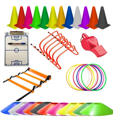 Kit Conos Platos Vallas Escalera Aros Silbato Mercado Libre