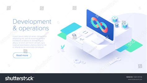Web Development Concept Flat Design Developing Stock Vector Royalty Free Shutterstock