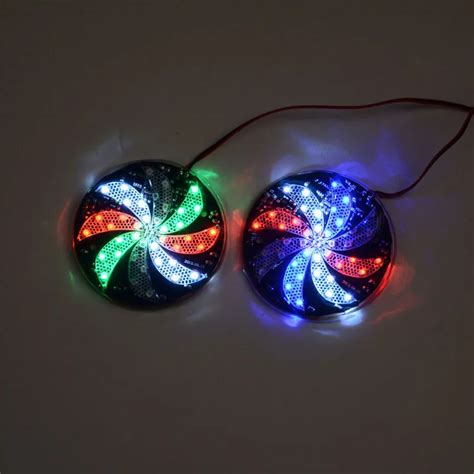 ₩6885에서 12v Led 경고 빛 자동차 트럭 스트로브 비상 깜박이 조명 라운드 Rgb Diy 오토바이 신호 램프 Dhgate