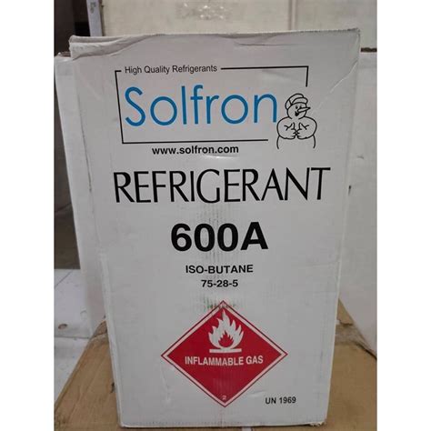 Freon Solfron Brand Refrigerant 600 65kg Original R600 Shopee