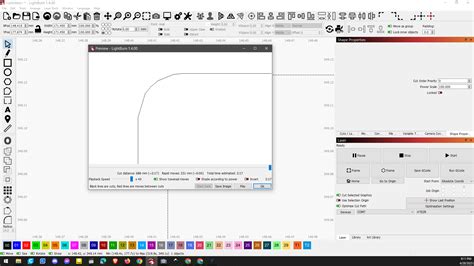 Lightburn Is Putting Radius On My Imported Svg And On My Lightburn Drawn Squares LightBurn