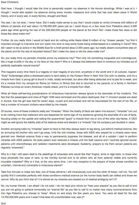 Jobsanger Letter From God
