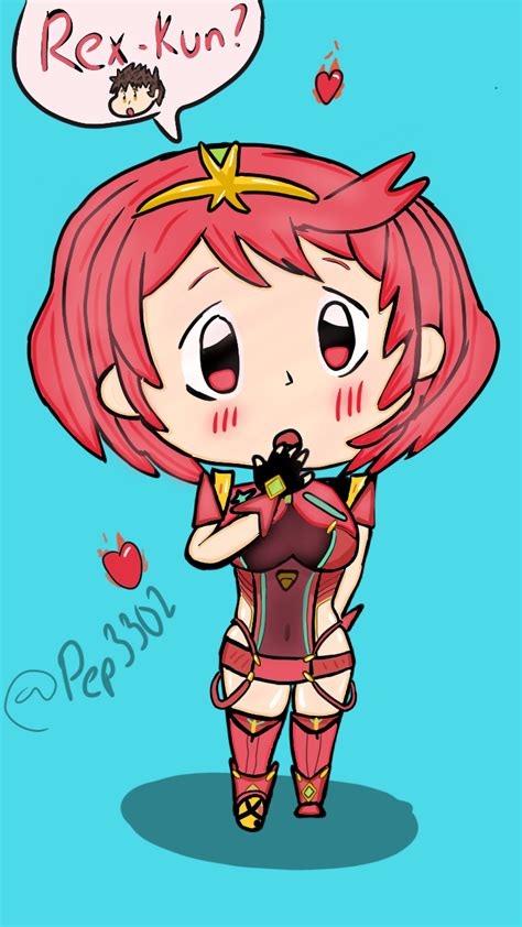 A Chibi Pyra Homura For You Heart R Churchofpyra