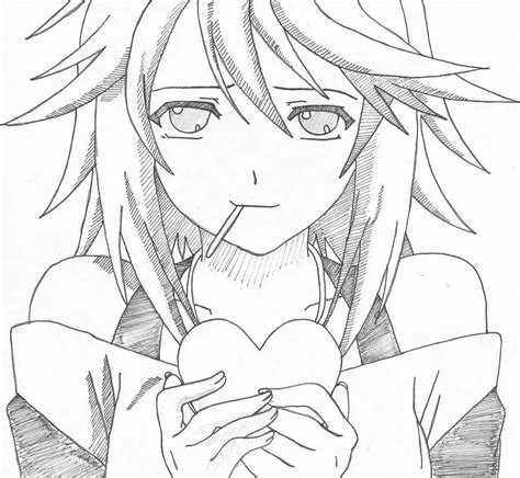 Картинки из аниме для срисовки