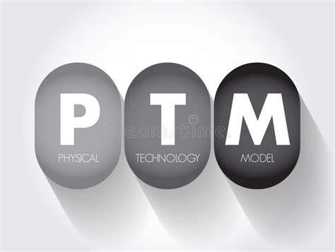 Ptm Physical Technology Model Arrangement Of Physical Elements That