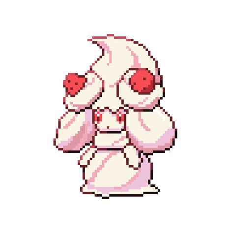 マホイップ｜ポケモン図鑑ソードシールド｜ポケモン徹底攻略【2022】 ポケモン ポケモン ドット ピクセルアート