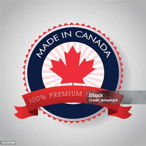 Canadas 현 디자인입니다 단풍나무 잎 아이콘입니다 인감 도장 일러스트 개념에 대한 스톡 벡터 아트 및 기타 이미지 개념