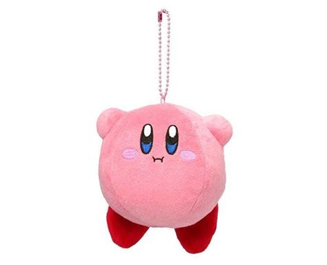 Kirby Plush Keychain Puffing — Sugoi Mart