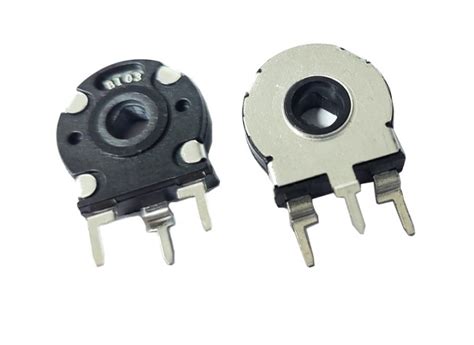 B103 직각 측면 제어 탄소 필름 조정 가능한 저항 B50k 스페인 전위차계 인코더 및 가변저항 네오일렉트론