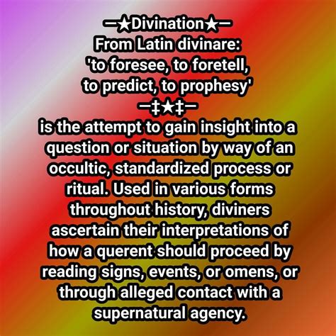 Divination Meaning Wiki Divination X Evil Amino