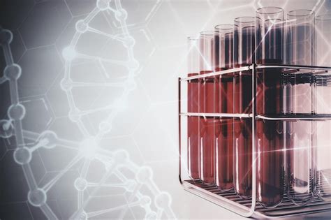 Premium Photo Red Lab Research Background