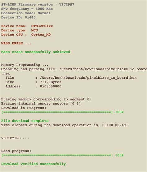 Stm32cubeprogrammer Secret Sauce — Ben Hencke