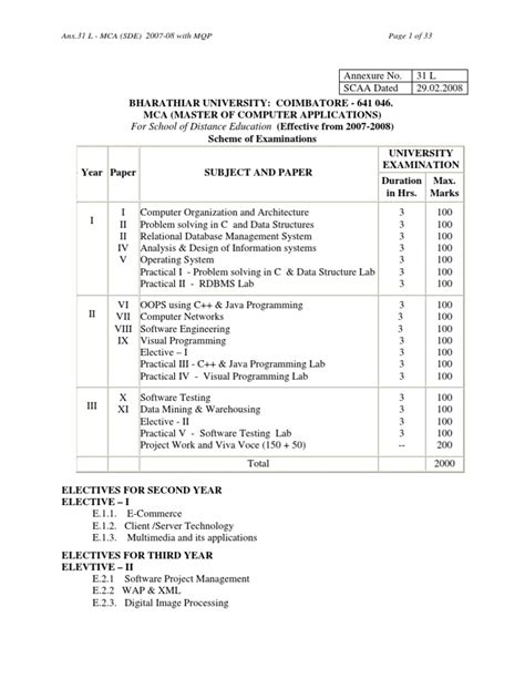 Mca Pdf Relational Database Databases