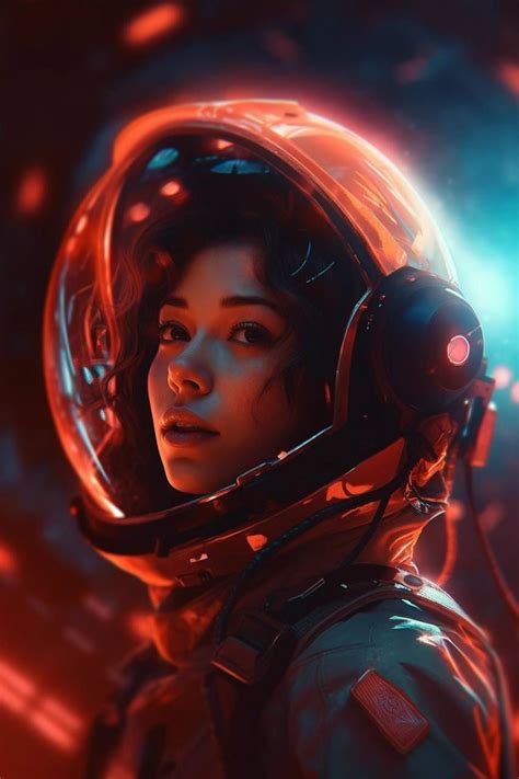Astronaut Art Geisha Art Alien Girl Space Artwork Art Station