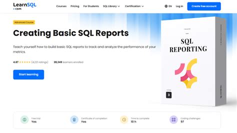 Il Vostro Nuovo Piano Di Apprendimento Personalizzato Per Sql Learnsql It