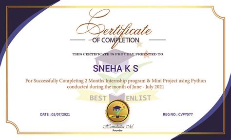 Sneha K S On Linkedin Python Internship Programming Project