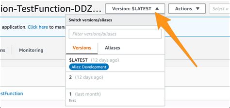 How To Manage Different Versions Of Lambda Functions