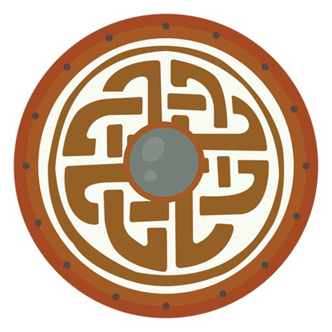 Diseño Png Y Svg De Escudo Vikingo Guerra Para Camisetas