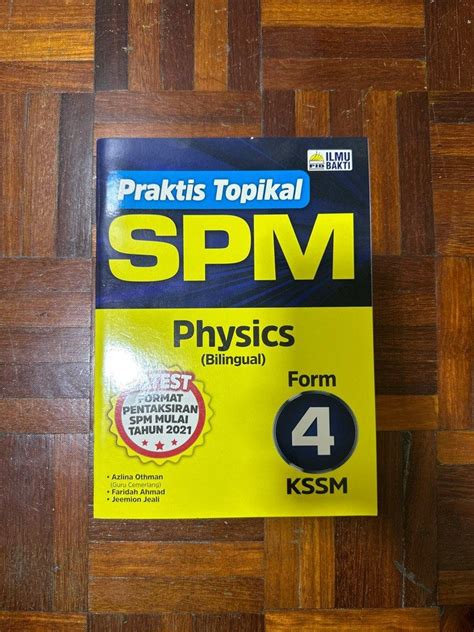 Praktis Topikal Spm Physics Fizik Form 4 Kssm Spm Hobbies And Toys