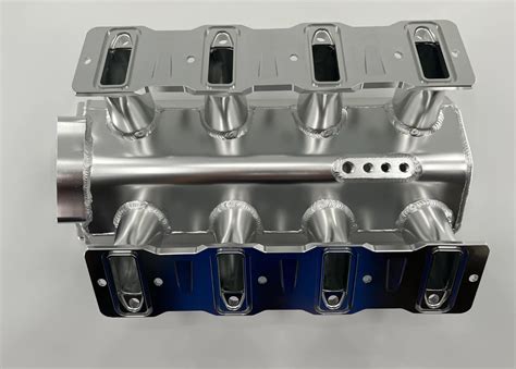 Ls Low Profile Metal Fabricated Intake Manifold Dbw Ls1 Ls2 Ls6 92mm
