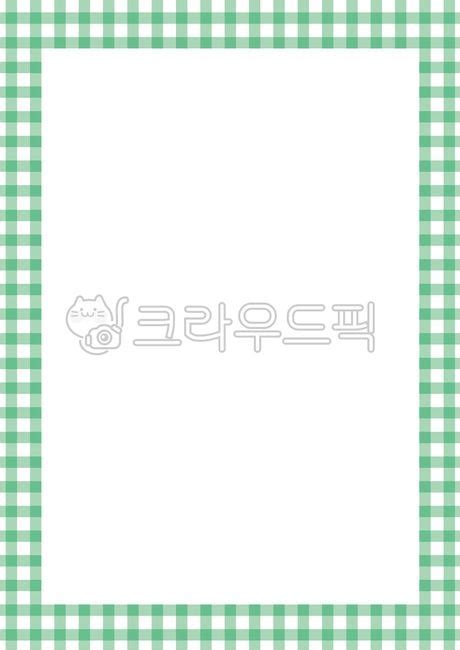 초록색 초록색체크 그린 체크 체크패턴 사진 이미지 일러스트 캘리그라피 아리스작가