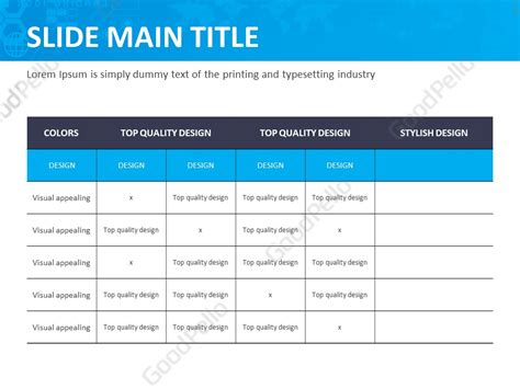 Robot Ppt 고퀄리티 프레젠테이션 템플릿 굿펠로