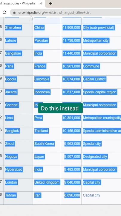 copy data tricks in excel excel exceltricks exceltips excelshorts