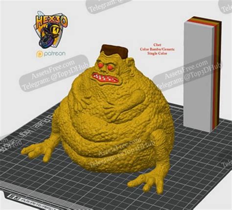 Chet Weird 3d Print Model Download Free