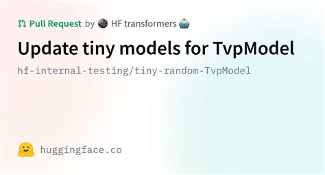 Hf Internal Testing Tiny Random TvpModel Update Tiny Models For TvpModel